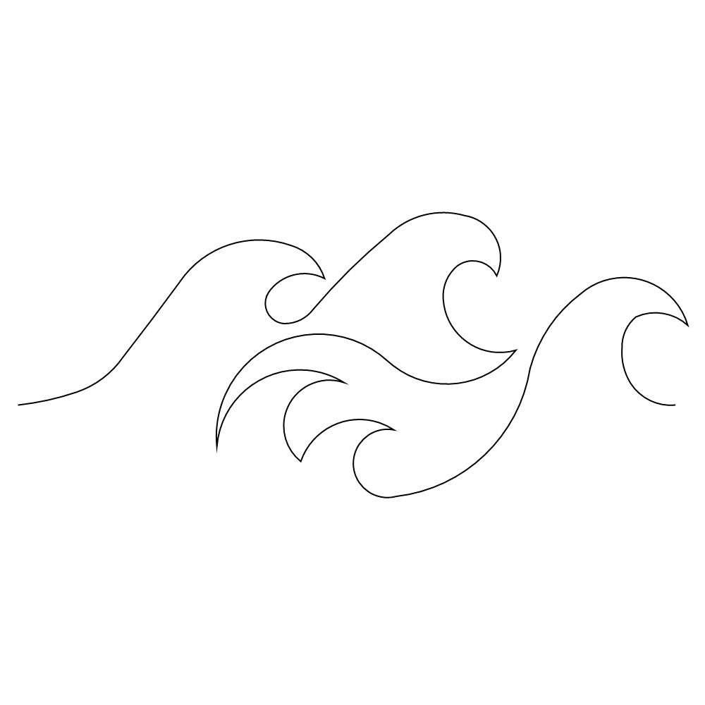 deep blue roar e2e 001 alt - Edge to Edge Quilting Patterns